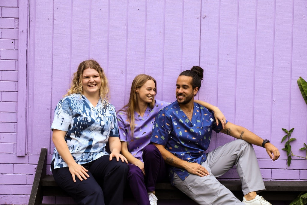 Aussie Printed Scrubs – Scrub Turkey