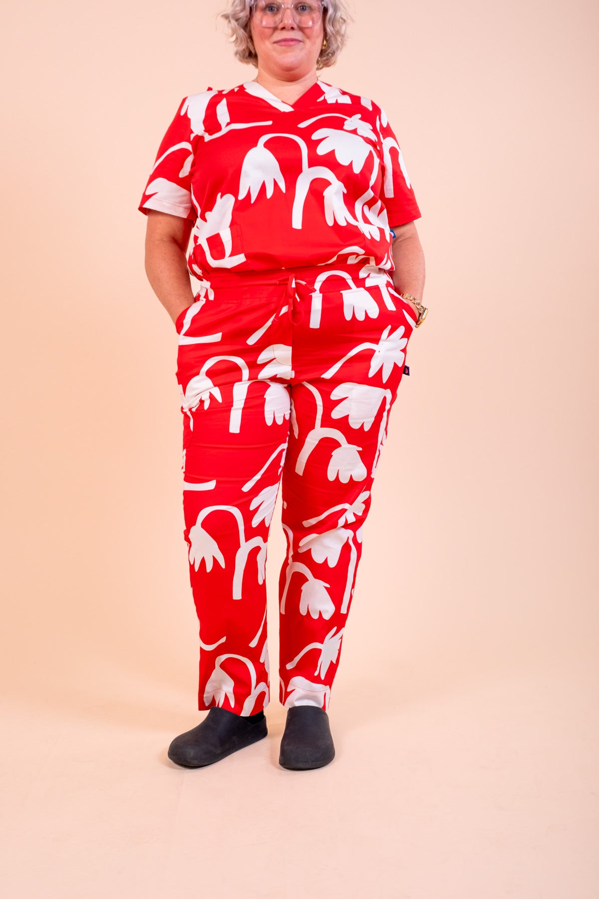 Tulip - Women's Printed Scrub Pants – Scrub Turkey