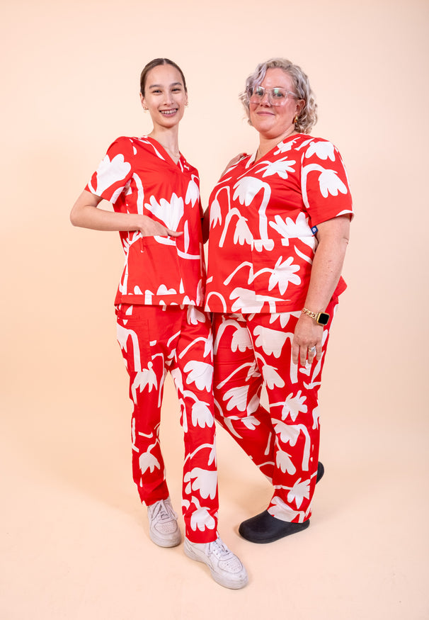 Aussie Printed Scrubs – Scrub Turkey