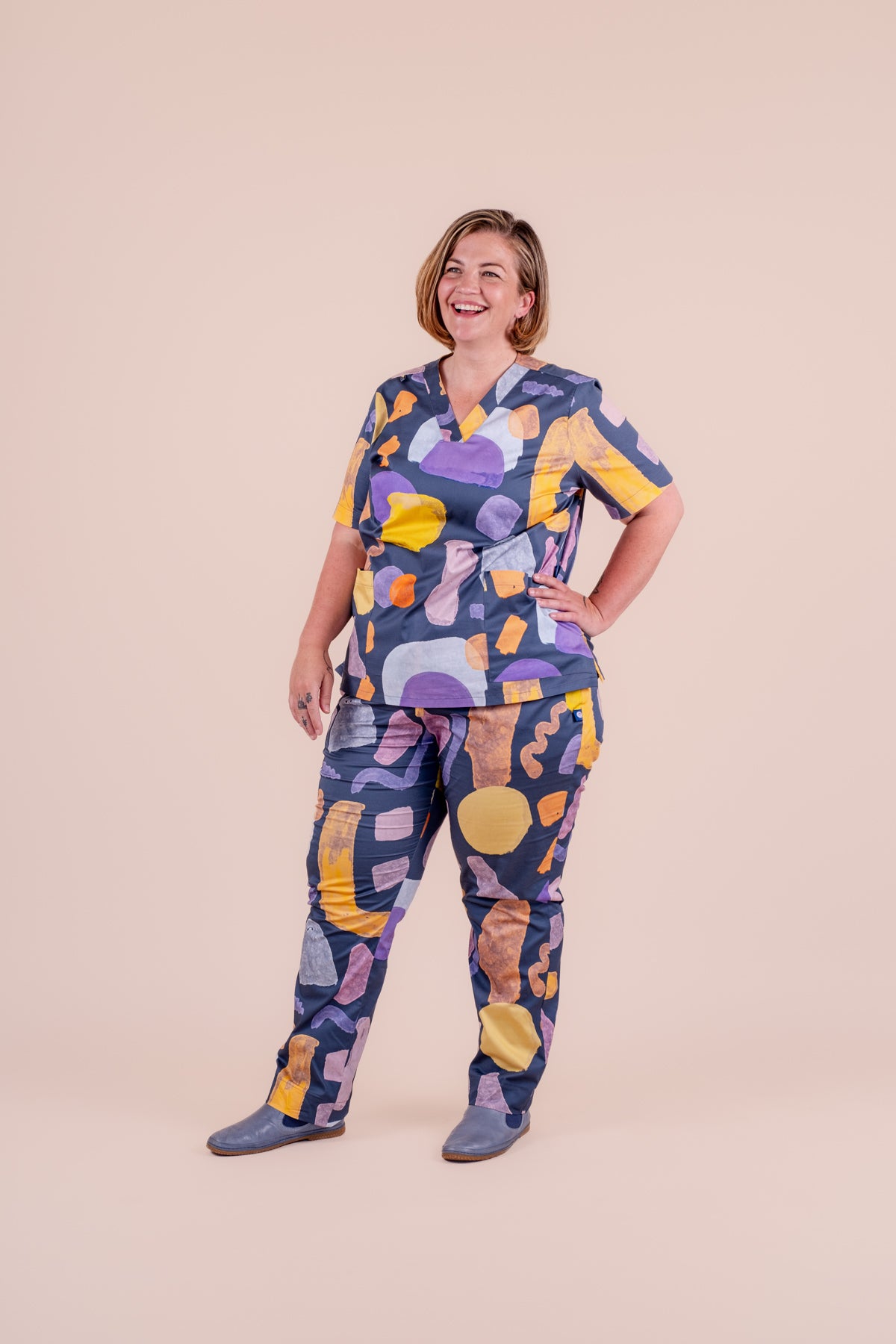 Landscape - Women's Printed Scrub Pants – Scrub Turkey