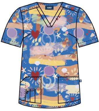 Aussie Printed Scrubs – Scrub Turkey